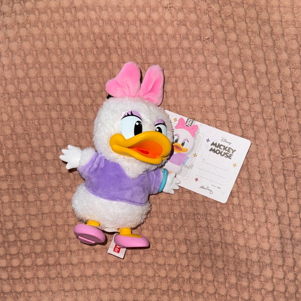 Disney Daisy Duck Plush Toy Labubu **No Box**- Pink A… - Gem